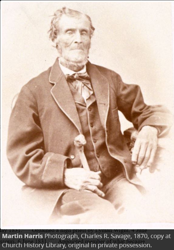 A Francis Grice Daguerreotype of Martin Harris, the First Morman Scribe ...