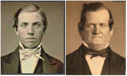 Orson Hyde, Member of the First Morman Quorum of Twelve, As Seen (Twice ...