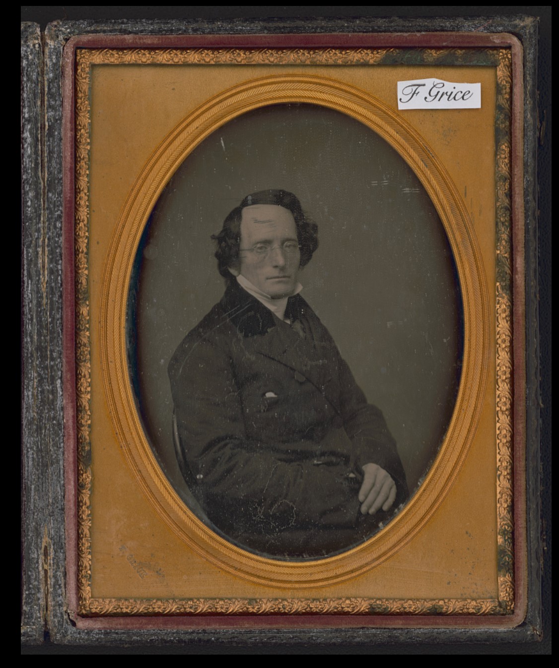 A Francis Henry Grice Half-Plate Daguerreotype Proposed to Be William ...