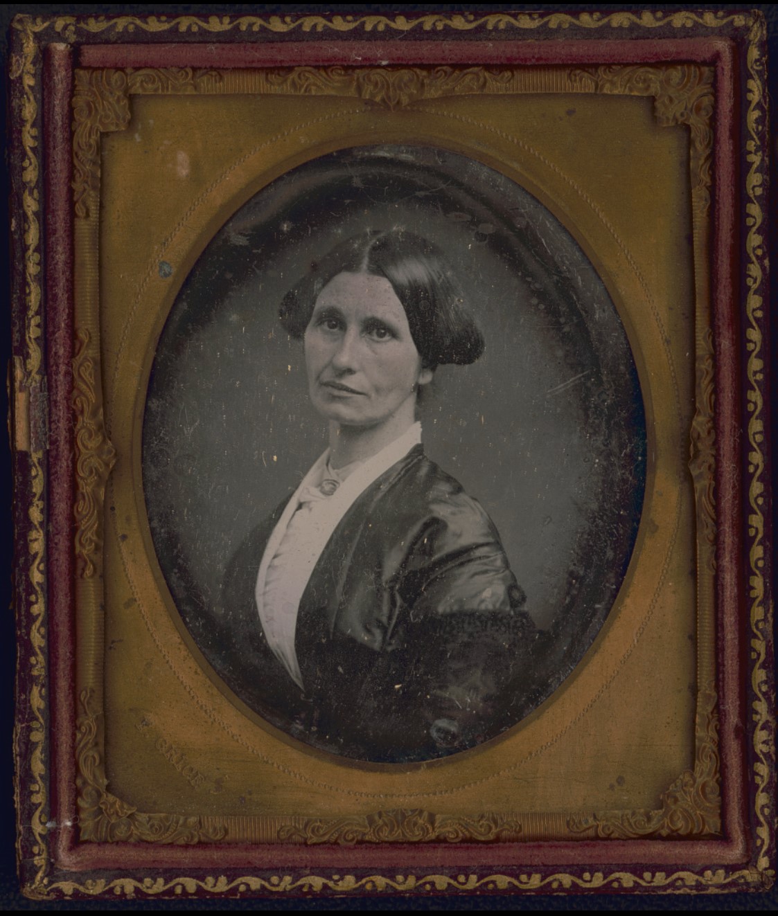 A Francis Henry Grice August 23, 1844, Portrait Proposed to Depict ...